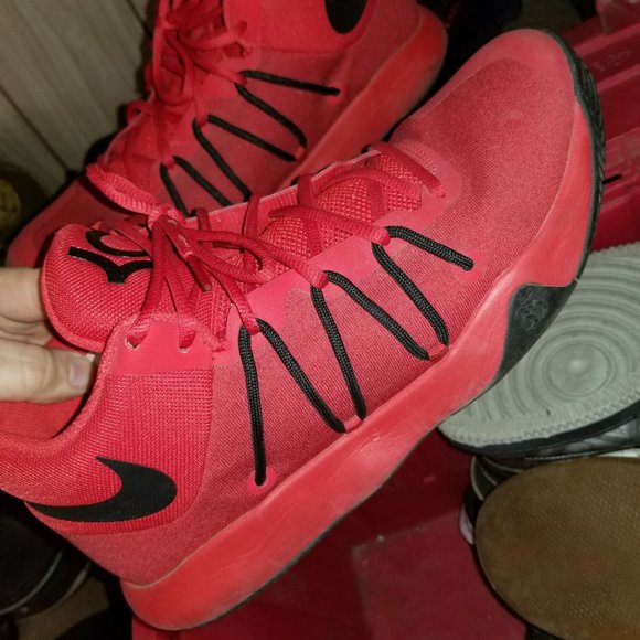 Nike | Shoes | Nike Red Black Kds | Poshmark